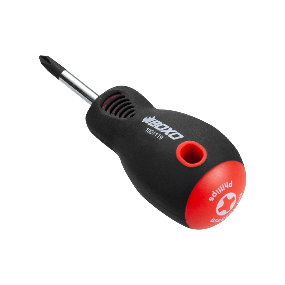 BOXO Stubby Phillips Screwdriver - Sizes PH1 to PH2 – Truckstop Group