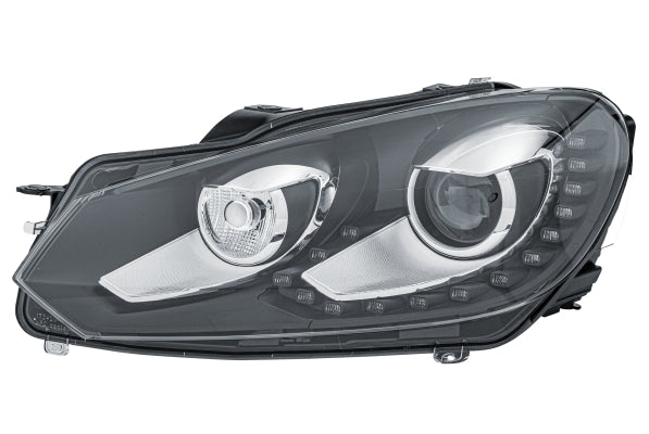 HELLA 1ZS 009 902-771 Bi-Xenon/LED Headlight for VW Golf VI (5K1) for ...