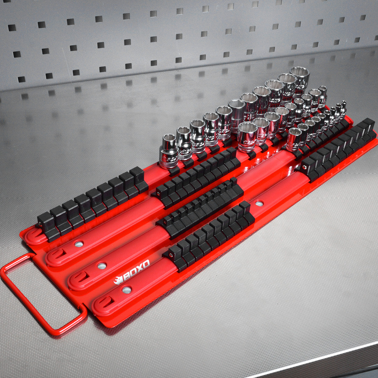 BOXO 80Pc Socket Tray - Green or Red – Truckstop Group