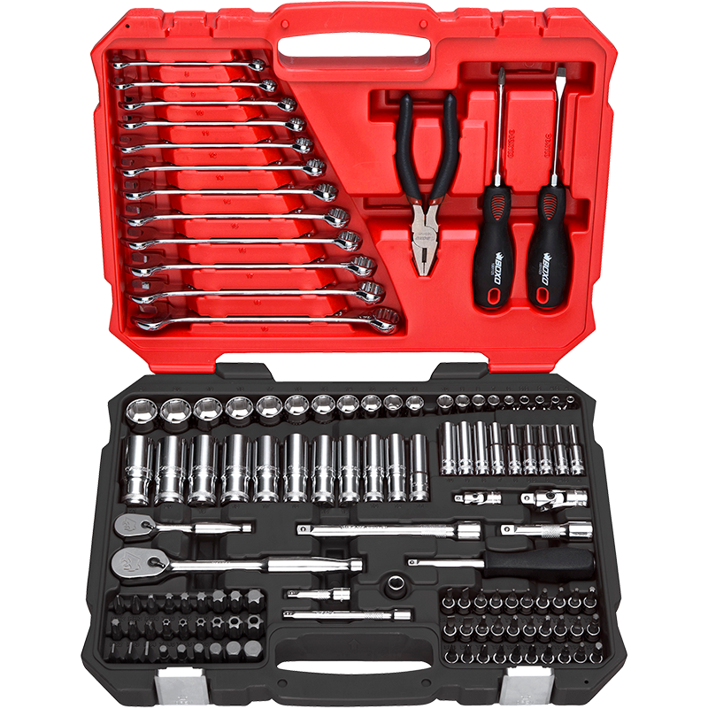 BOXO 122Pc 1/4" & 3/8" Master Tool Set – Truckstop Group