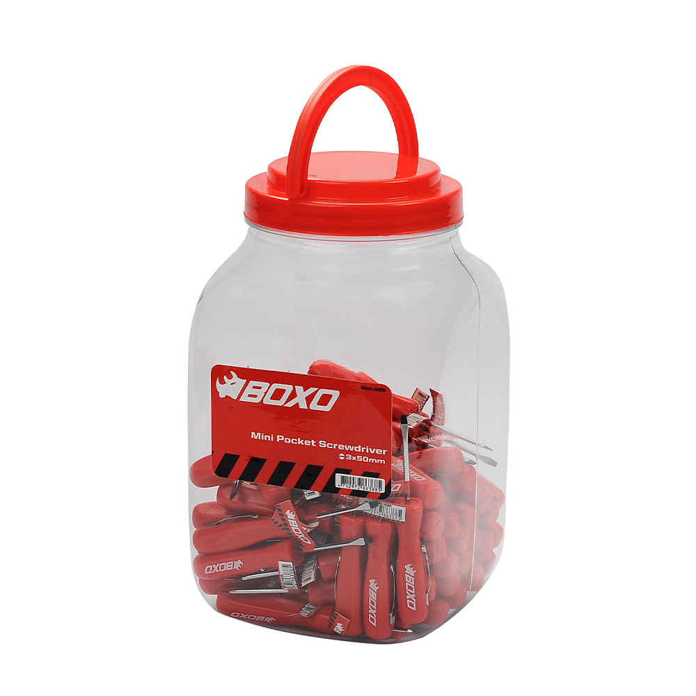 BOXO Mini Pocket Screwdriver Set - 100Pc Jam Jar – Truckstop Group