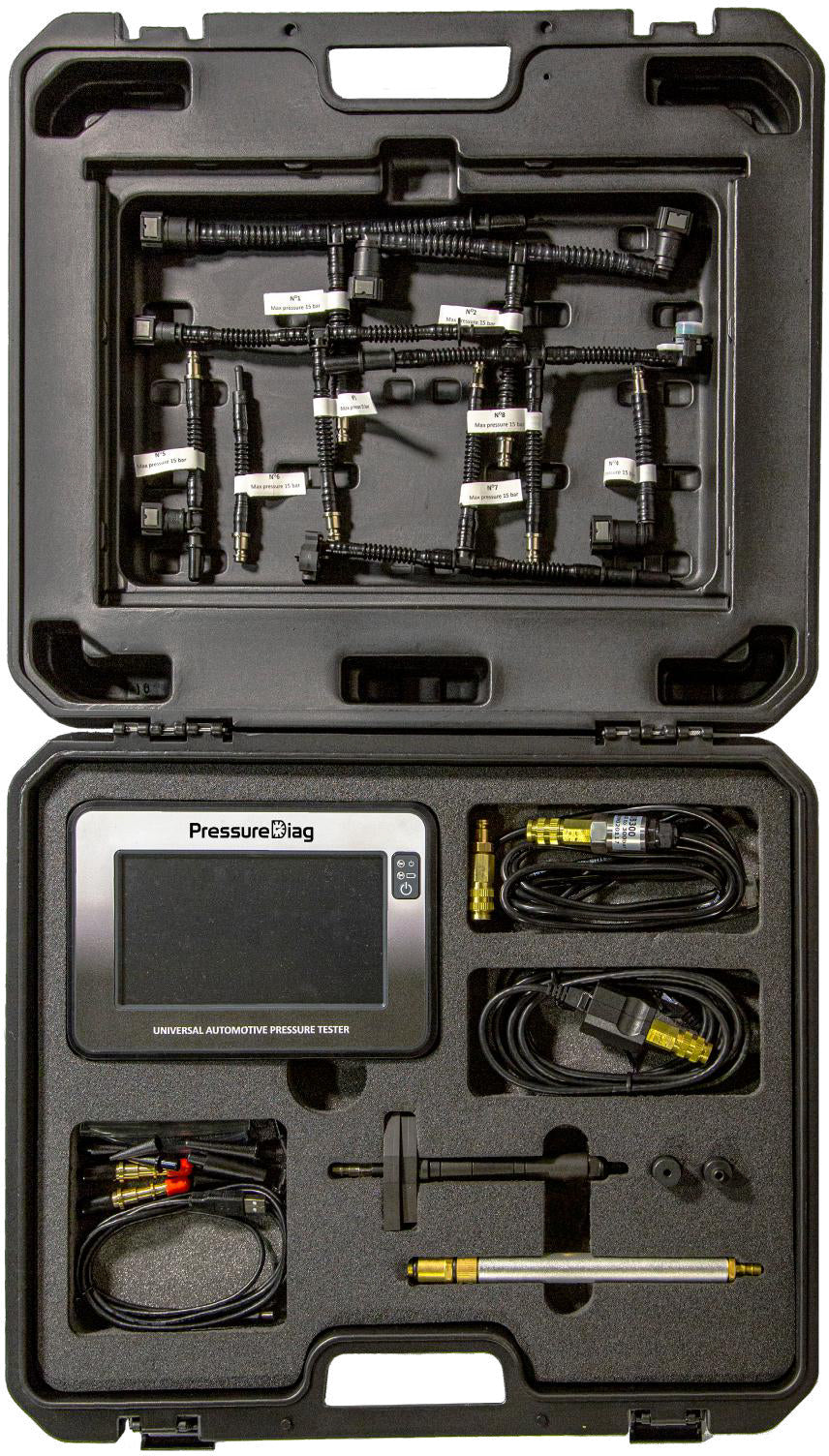 HUBITOOLS Universal Diesel & Petrol Compression Tester Master Kit ...