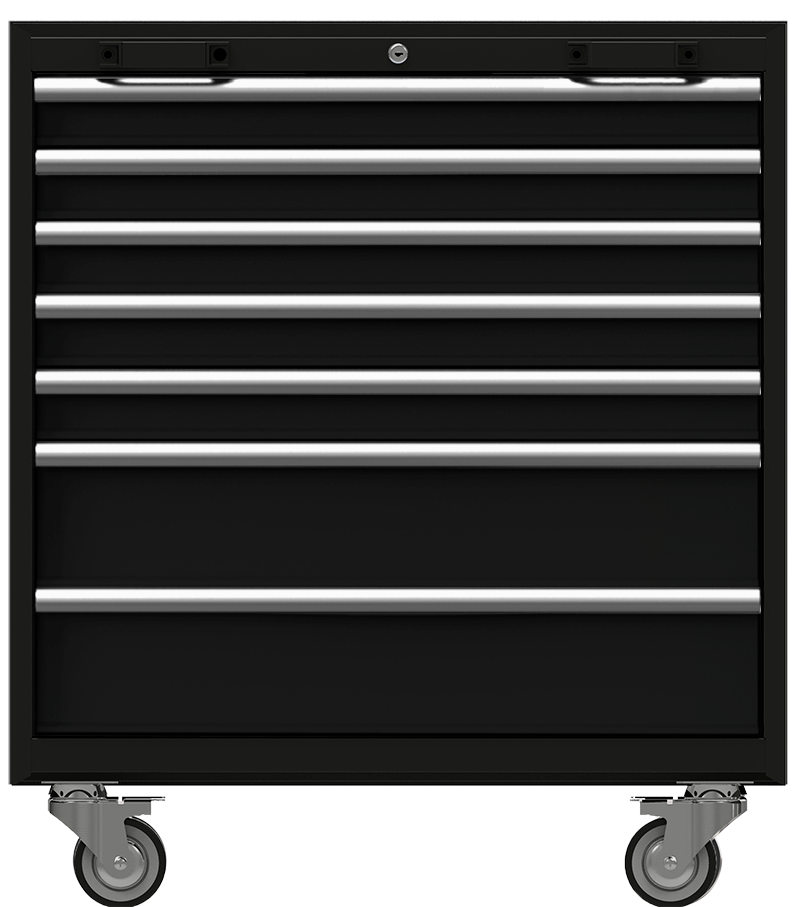 BOXO OSM 34" 7 Drawer Roll Cabinet - Trim Variations Available ...