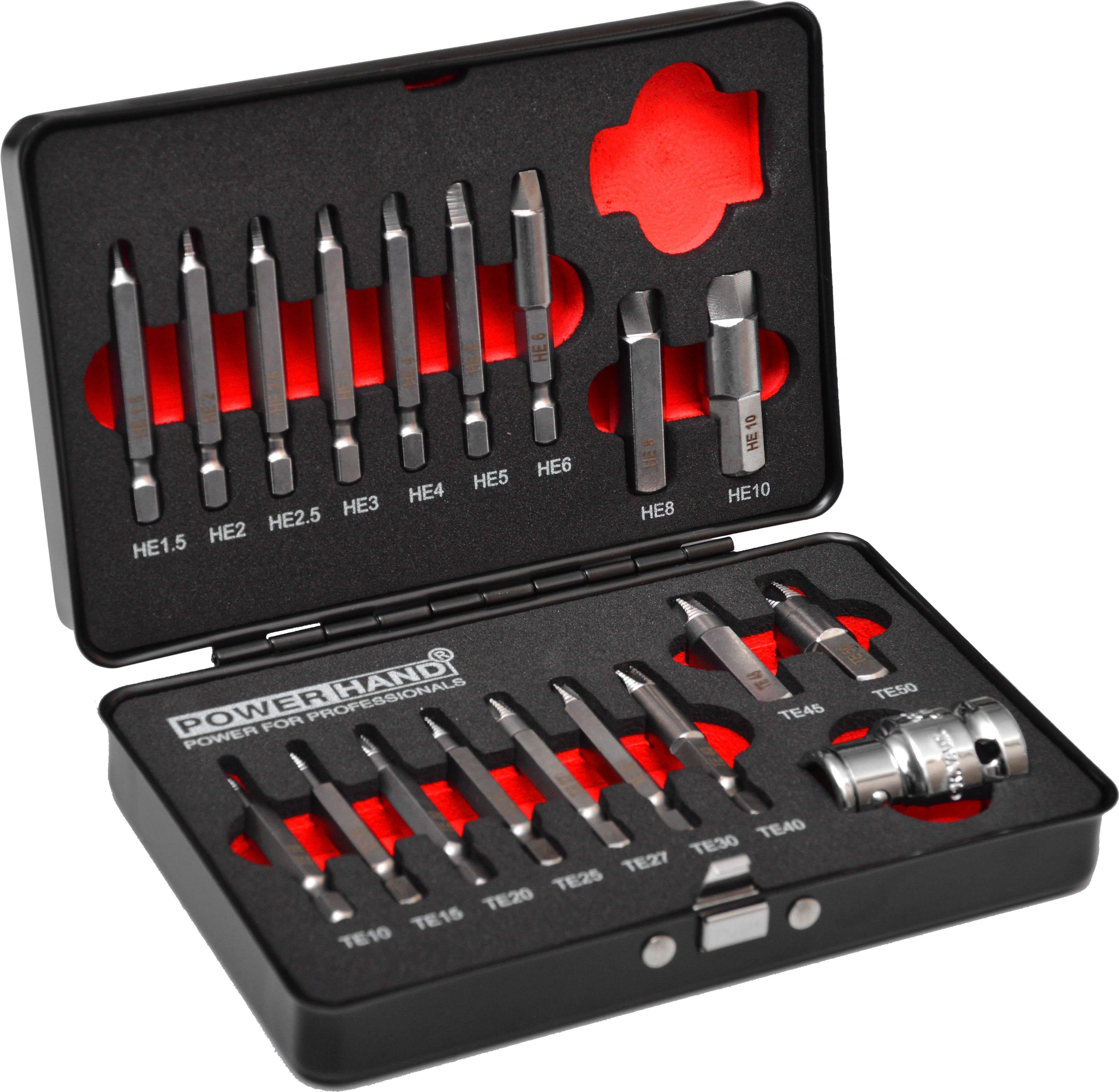 Powerhand Rounded Hex/Torx Removal Set – Truckstop Group