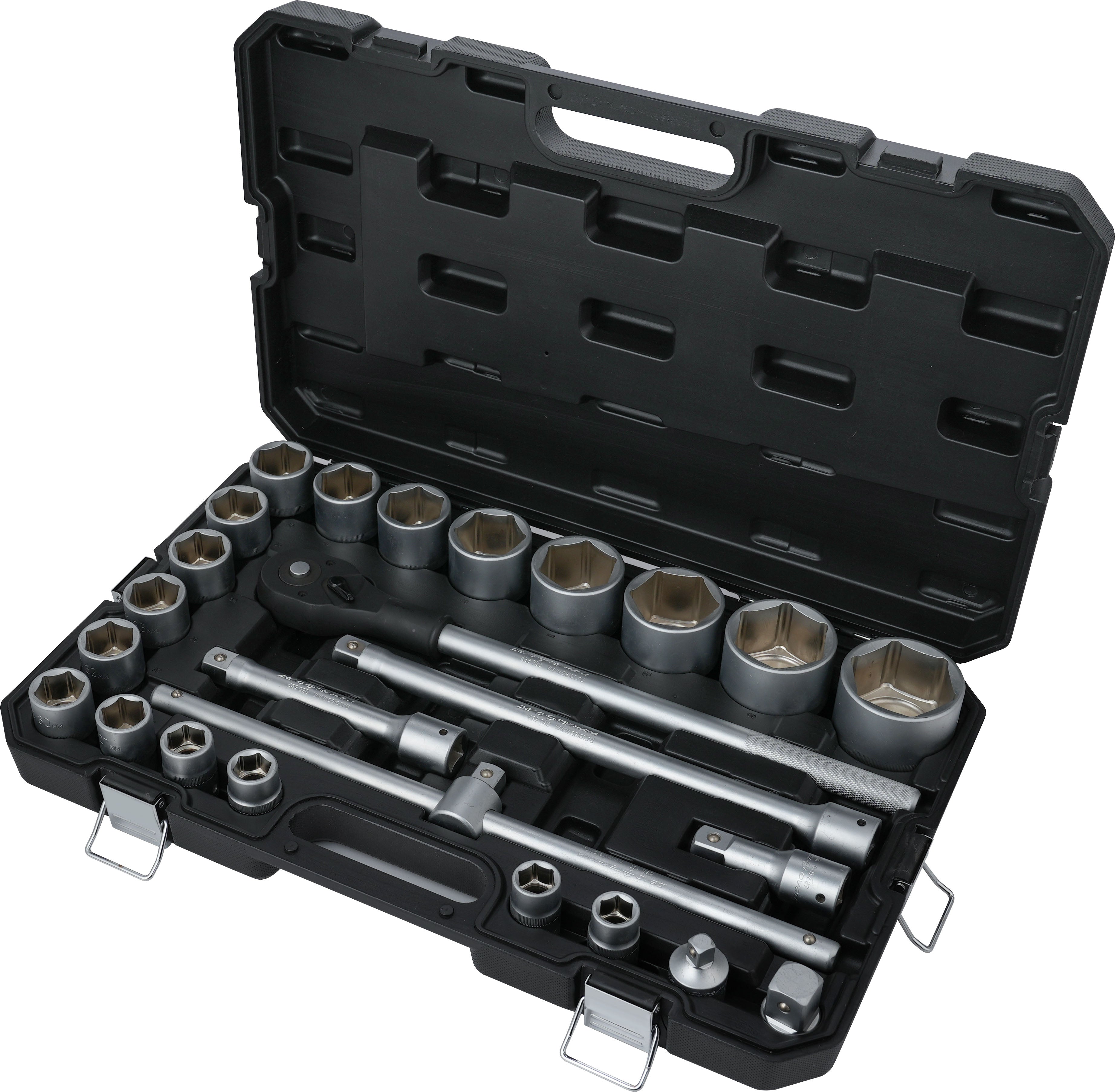POWERHAND 25Pc 3/4" 6PT Chrome Socket Set - 19mm-65mm – Truckstop Group