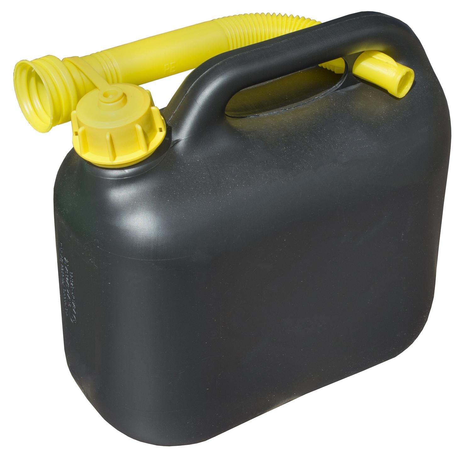 POWERHAND 5 Litre Black Plastic Fuel Can – Truckstop Group
